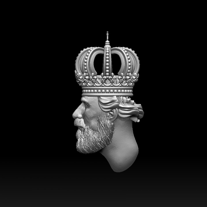 3D Printable KING by 3Dimontis