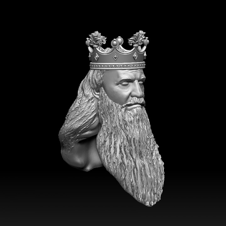 3D Printable KING by 3Dimontis