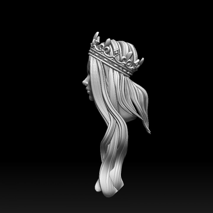 3D Printable princess by 3Dimontis