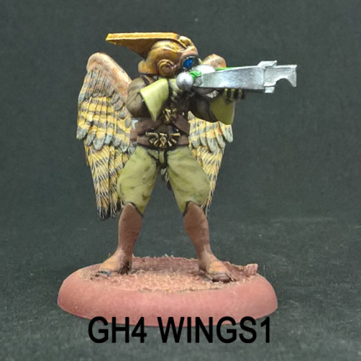 3D Printable Hawkmen Ground Squad Bundle by Cold War Miniatures
