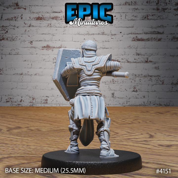 3D Printable Mummy Warrior Set B / Egyptian Guard / Undead Fighter ...