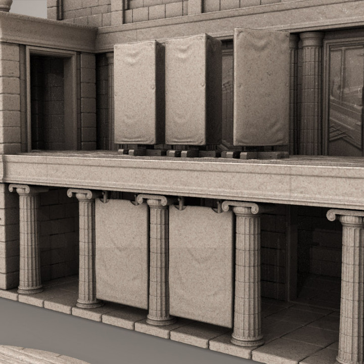 3D Printable Ancient Greek Theatre - modular by Gadgetworks