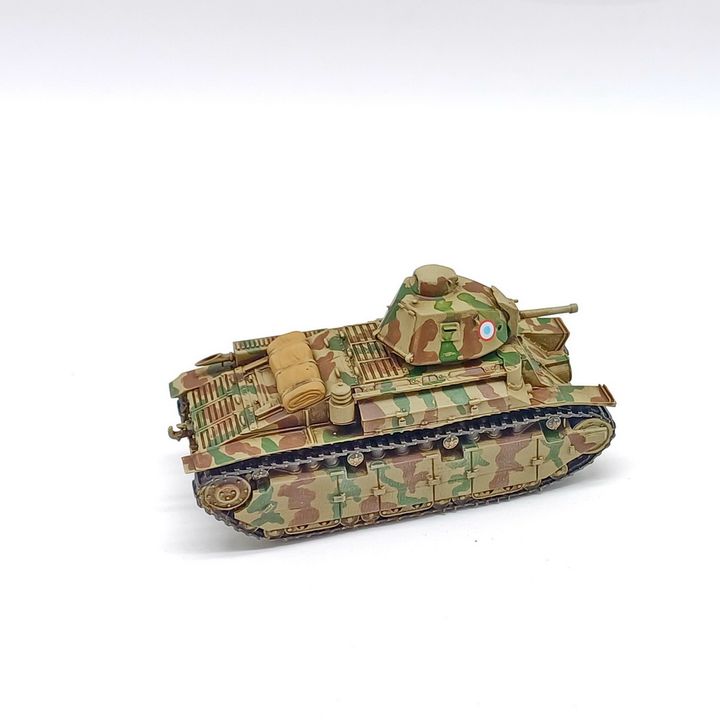 3D Printable Renault D2 model 1938 with APX-4 turret (France, WW2) by ...
