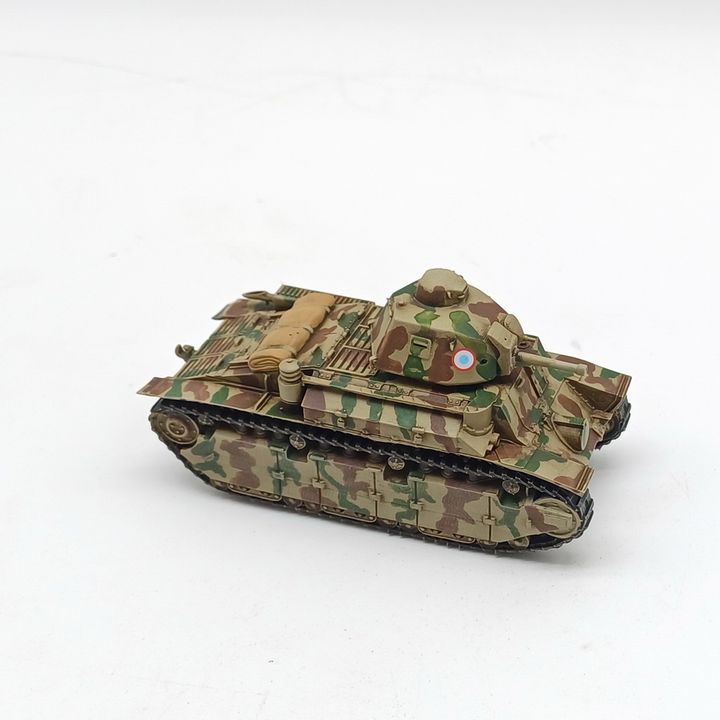 3D Printable Renault D2 model 1938 with APX-4 turret (France, WW2) by ...