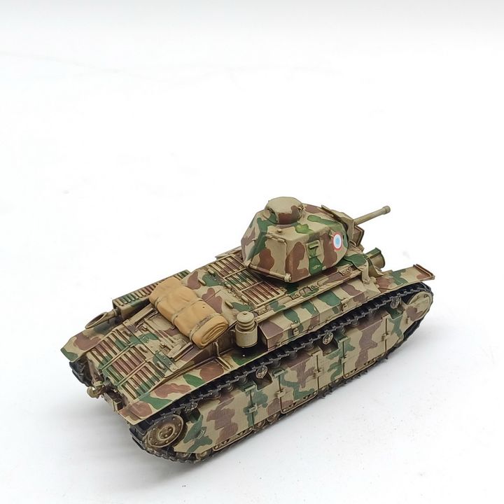 3D Printable Renault D2 model 1938 with APX-4 turret (France, WW2) by ...