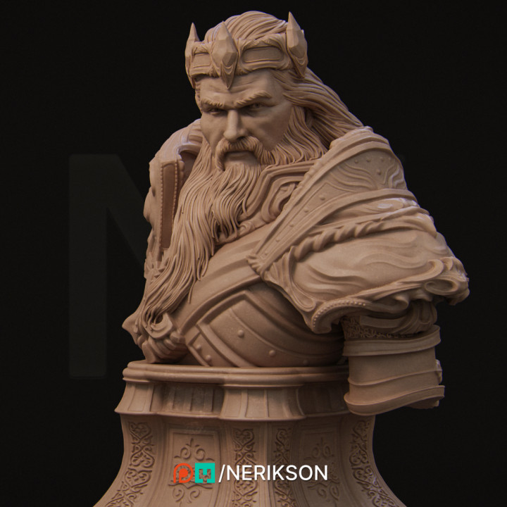 3D Printable Itrek Bust [presupported] by Nerikson