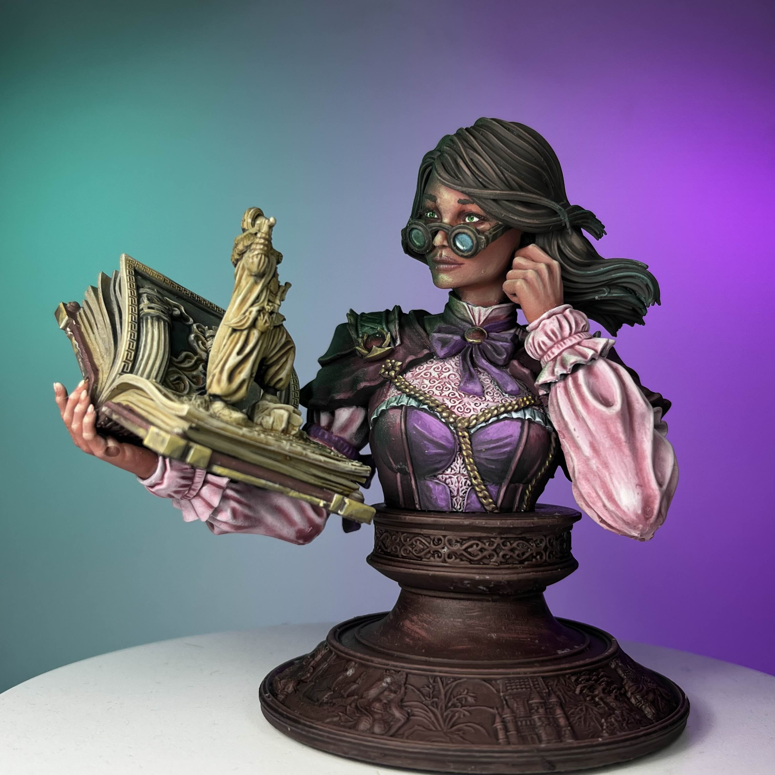 3D Printable Orinthia Bust [presupported] by Nerikson