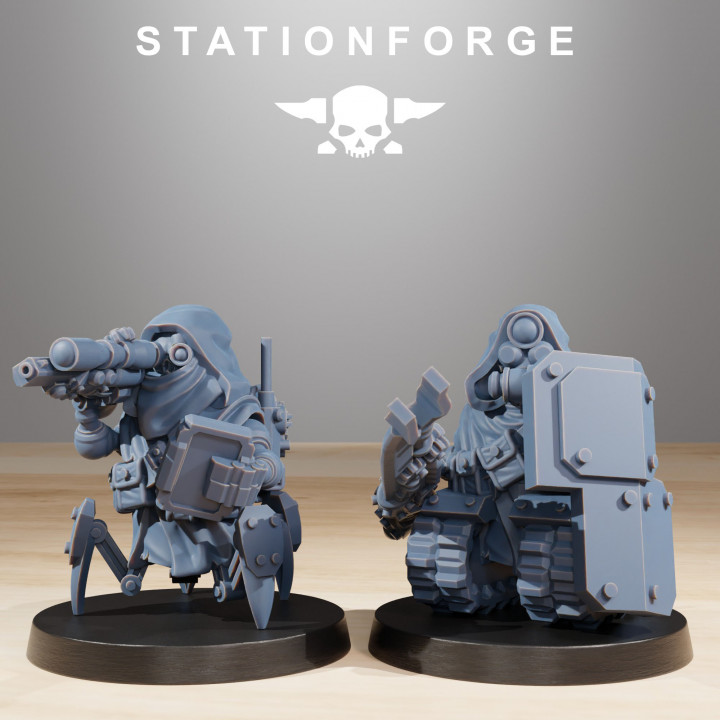 3D Printable Scavenger Salvagers by Station Forge