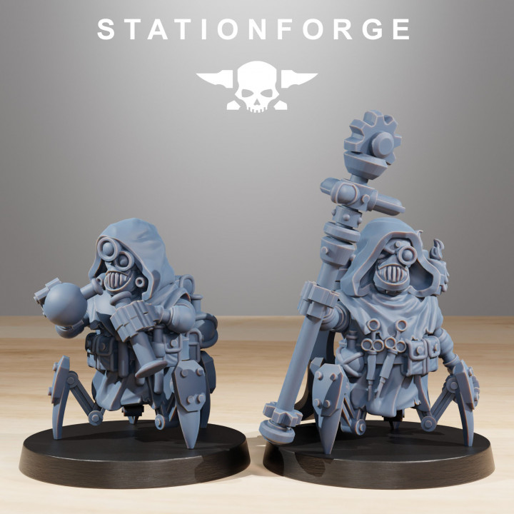 3D Printable Scavenger Salvagers by Station Forge