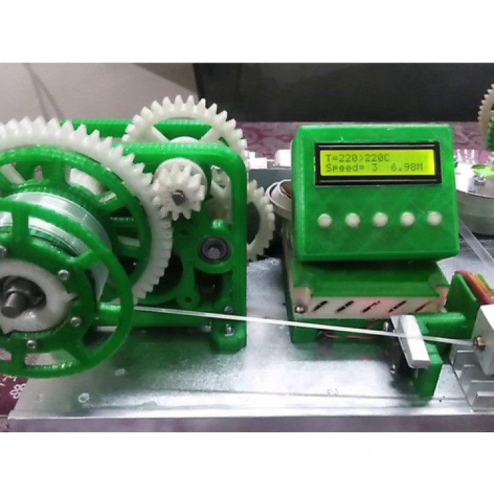 3D Printable Pet Plastic filament Recycler by Muhammad shoaib khan