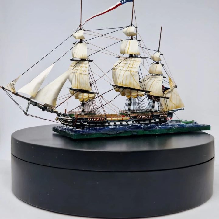 3D Printable US Heavy Frigates USS Constitution, President & United ...