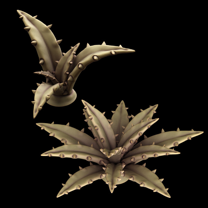 3D Printable plant / plants Nature basing bits by WarZone Miniature
