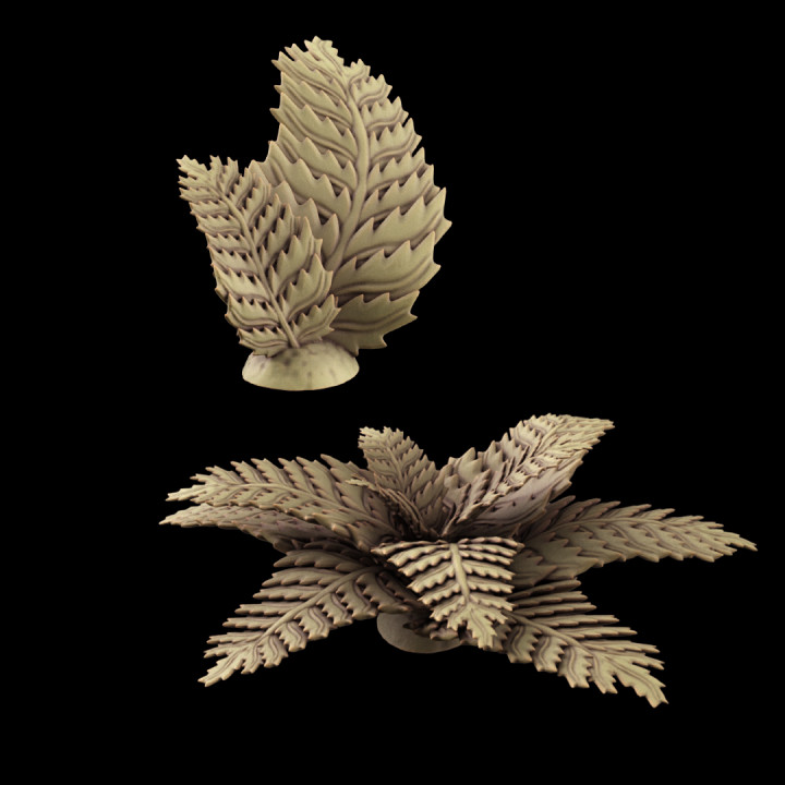 3D Printable plant / plants Nature basing bits by WarZone Miniature