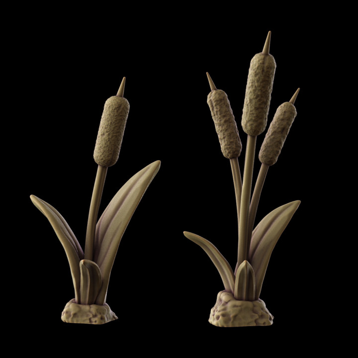 3D Printable plant / plants Nature basing bits by WarZone Miniature