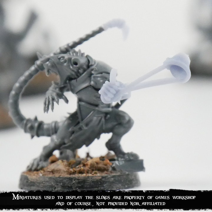 3D Printable Sling 28mm Alternatives Kitbash pack by ketaminies