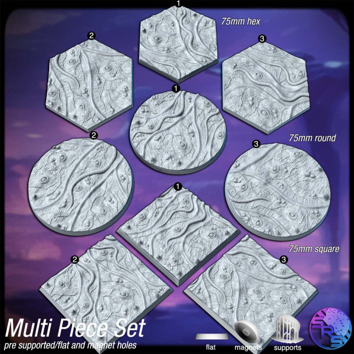 3D Printable Biomass Bases (Expansion) by Sync Ratio Systems