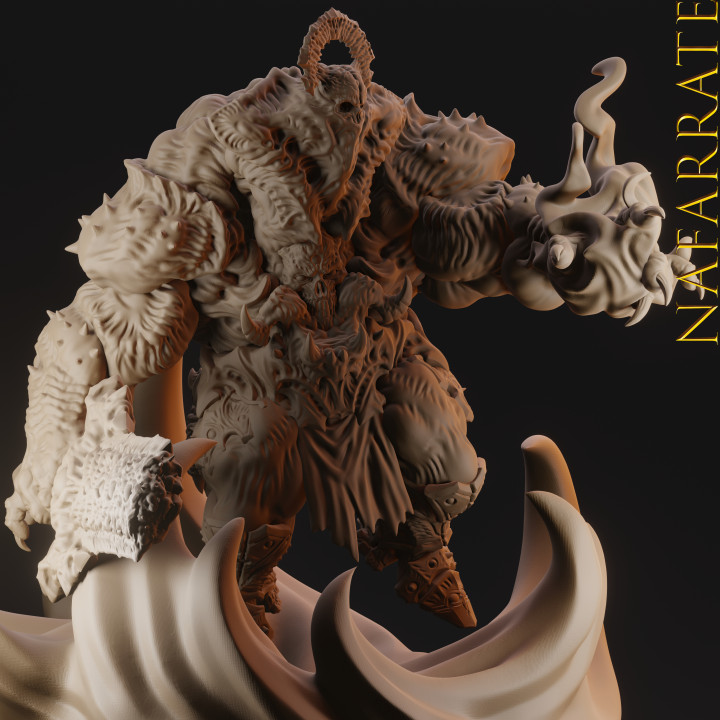 3D Printable Big Demon by Nafarrate Designs