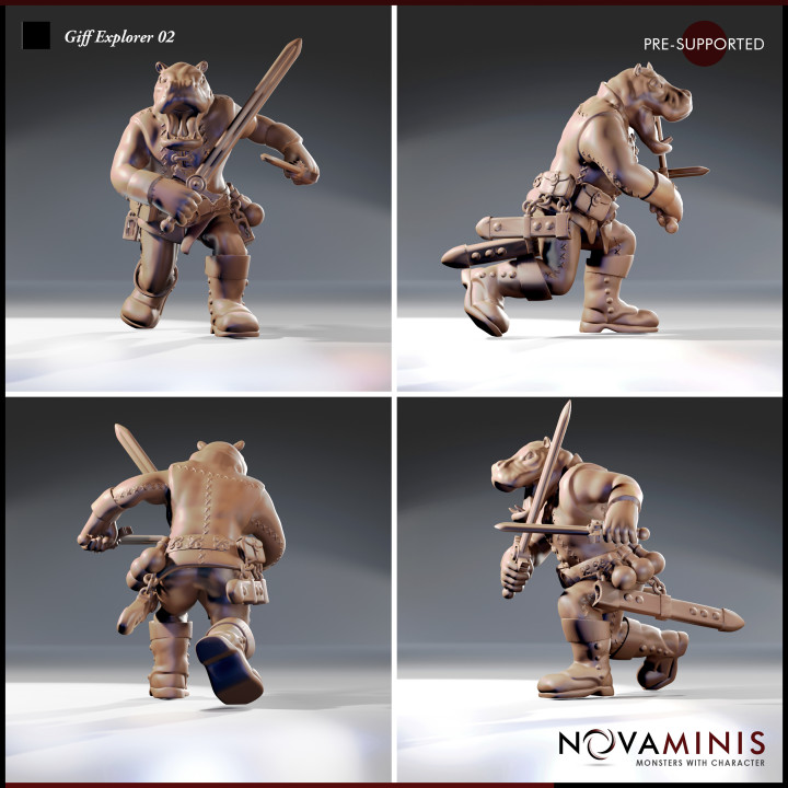 3D Printable Giff Explorer 02 by NovaMinis