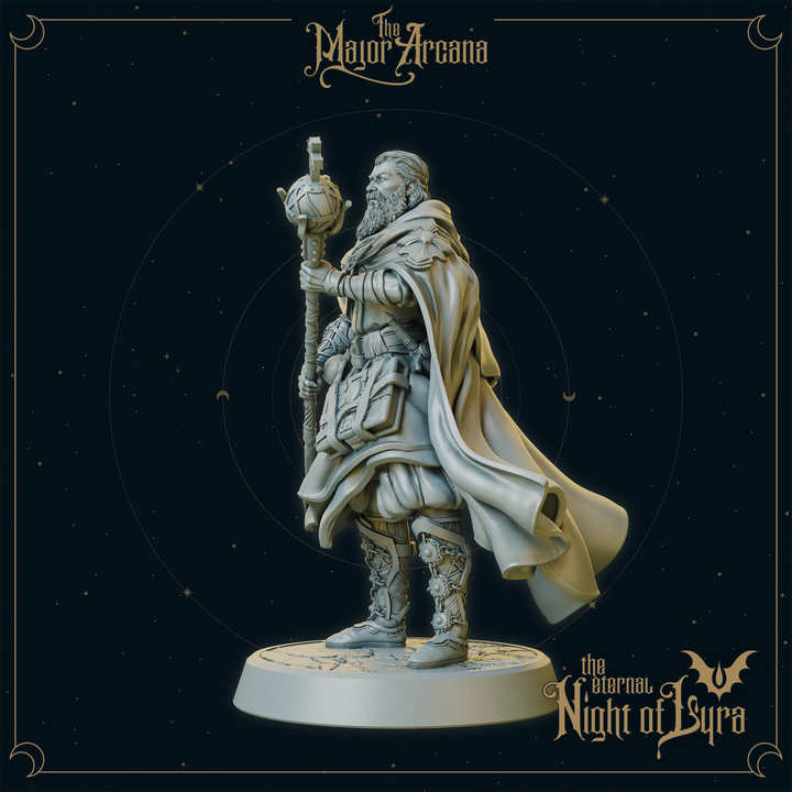 3D Printable Aldric, the Exorcist - Human Wizard, Cleric by The ...