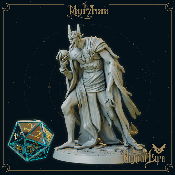 3D Printable Elder Vampire - Vampire Lord by The Major Arcana