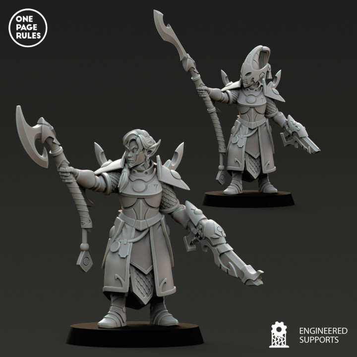 3D Printable High Elf Fleets - Release #1 by One Page Rules