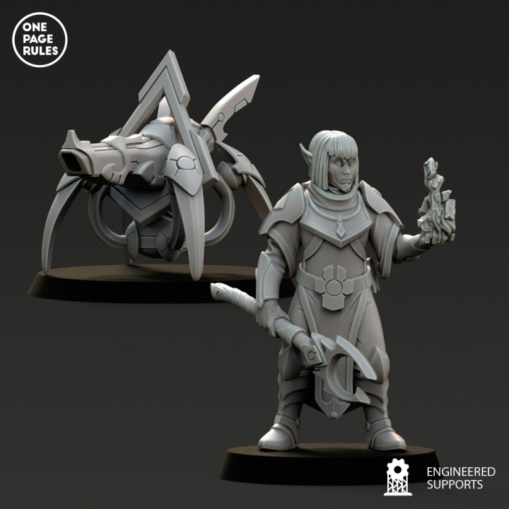 3D Printable High Elf Fleets - Release #1 by One Page Rules