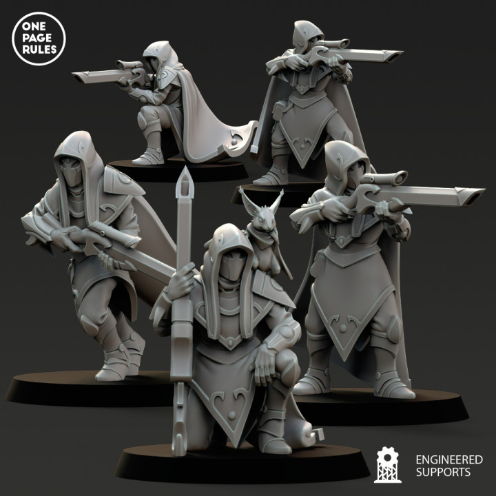 3D Printable High Elf Fleets - Release #1 by One Page Rules