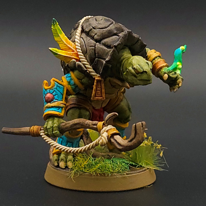 3D Print of Jadeshell Turtlekin - A (Jadeshell Turtlekin) by Spitz73