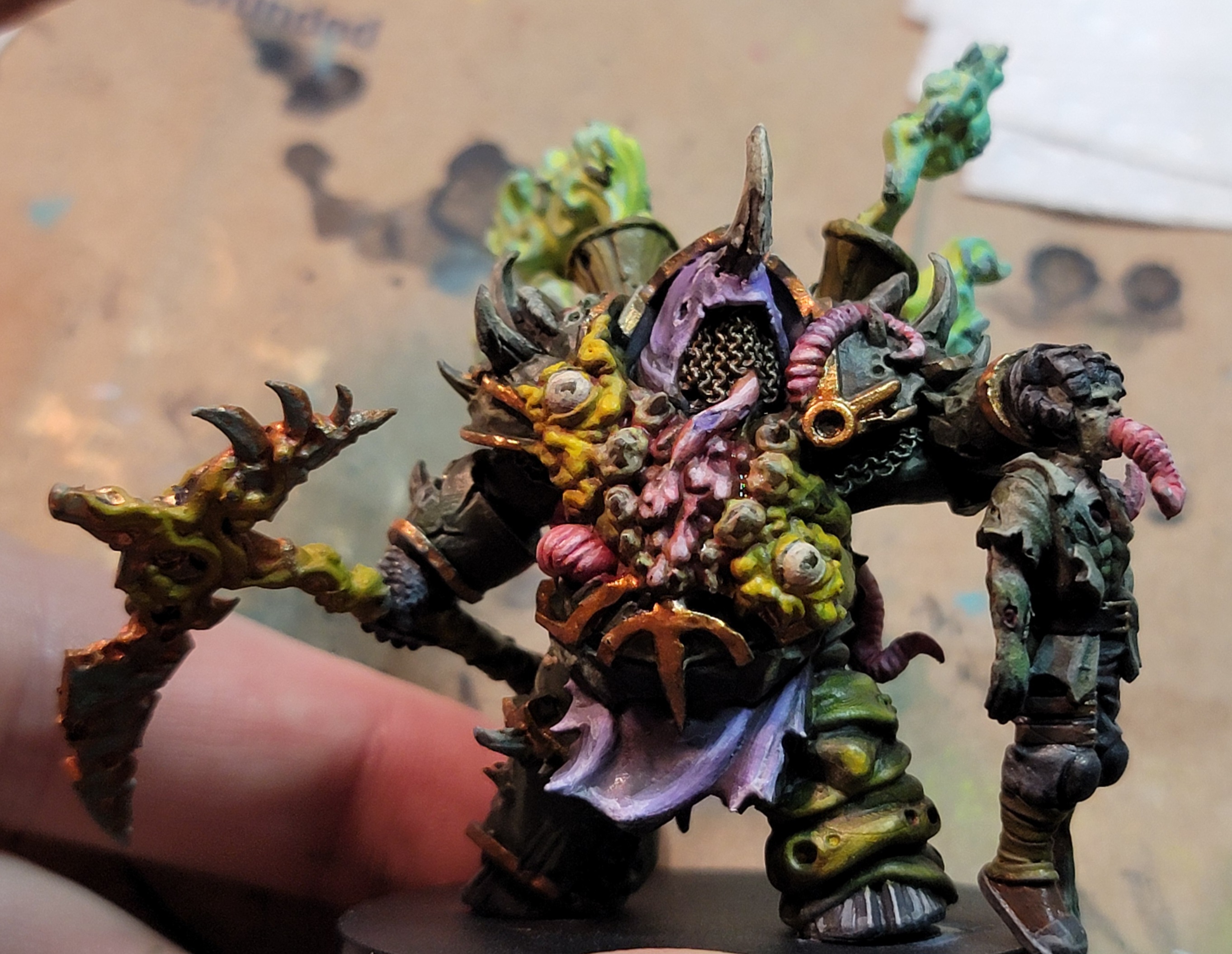 3D Printable Chaos Plague - Lord of Sickness by WildMesh