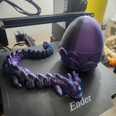 3D Printable Kaida with Egg by Layersingreen