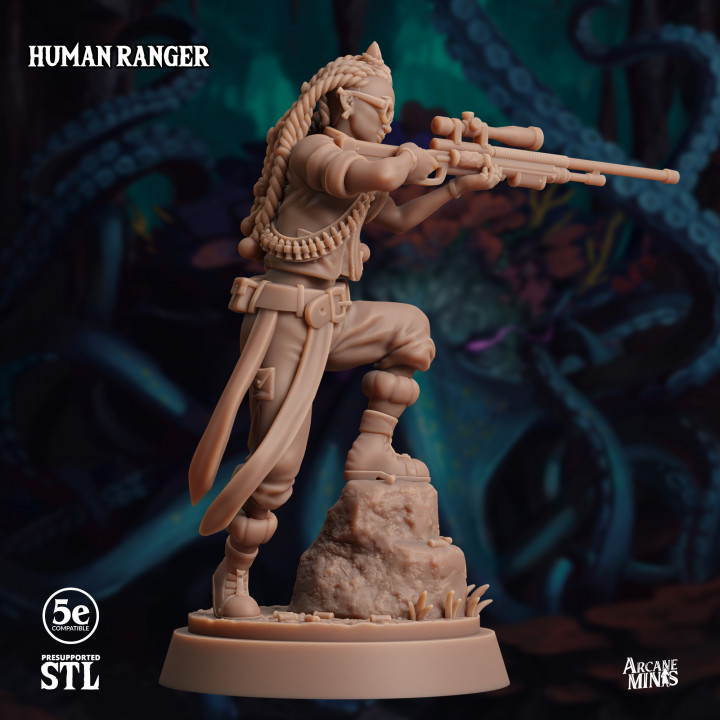 3D Printable Human Ranger by Sordane Publishing