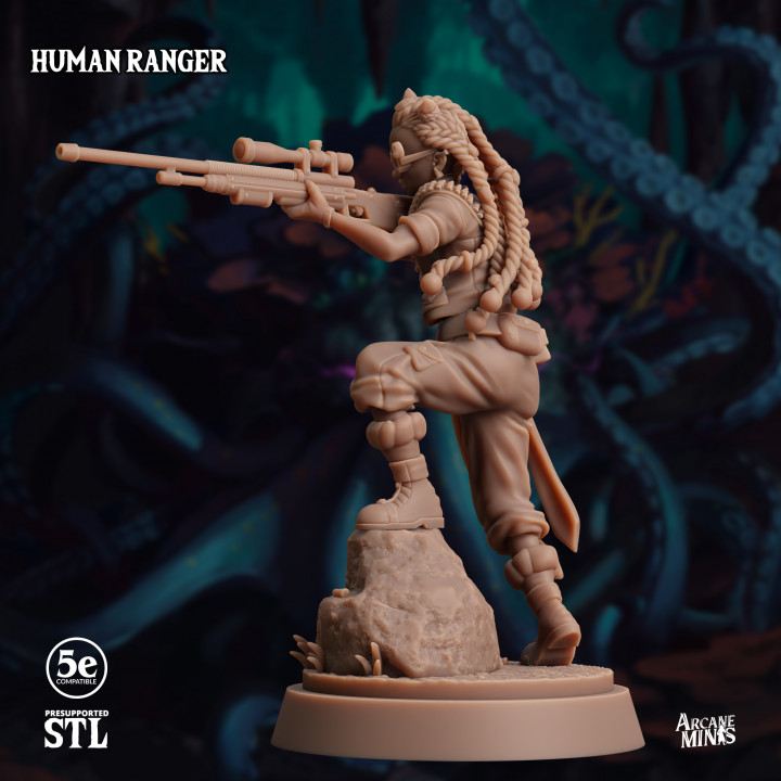 3D Printable Human Ranger by Sordane Publishing