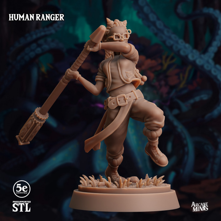3D Printable Human Ranger by Sordane Publishing