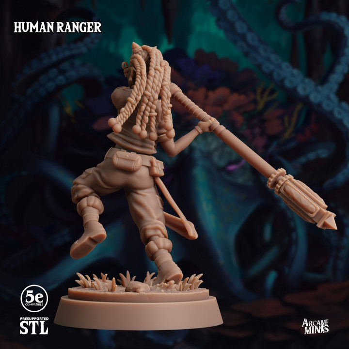 3D Printable Human Ranger by Sordane Publishing