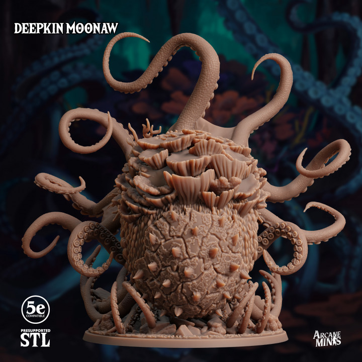3D Printable Deepkin Moonaw by Sordane Publishing
