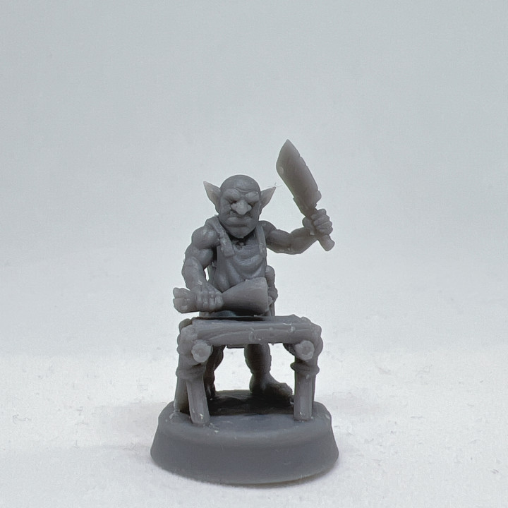 3D Printable Goblin butcher by Willy Kao