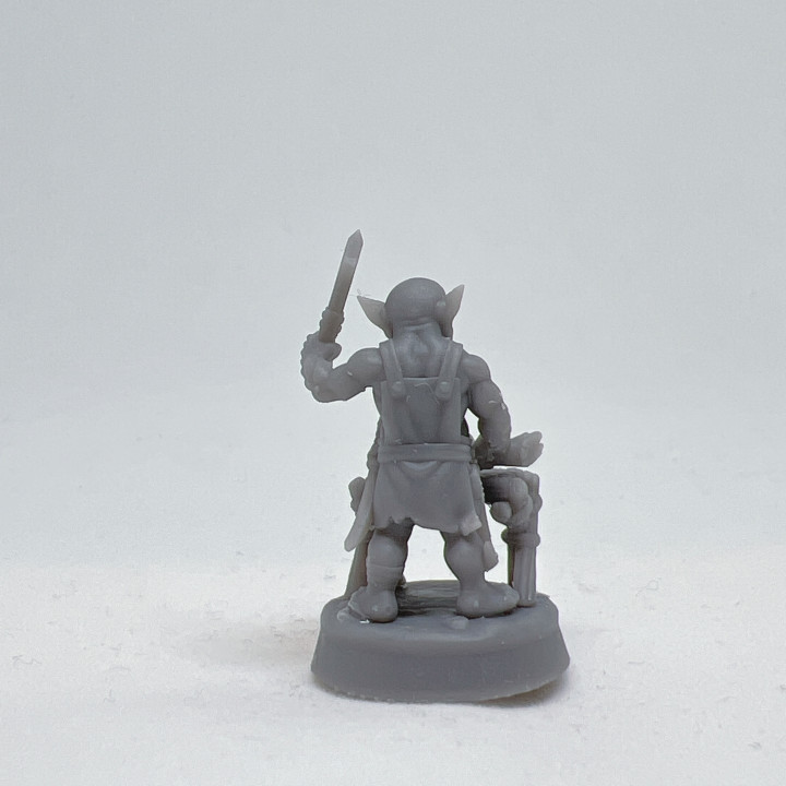 3D Printable Goblin butcher by Willy Kao