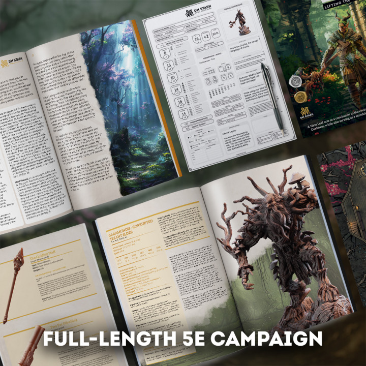 3D Printable DM Stash Mar '24 5E Campaign - Lifting the Veil Pt III: A ...