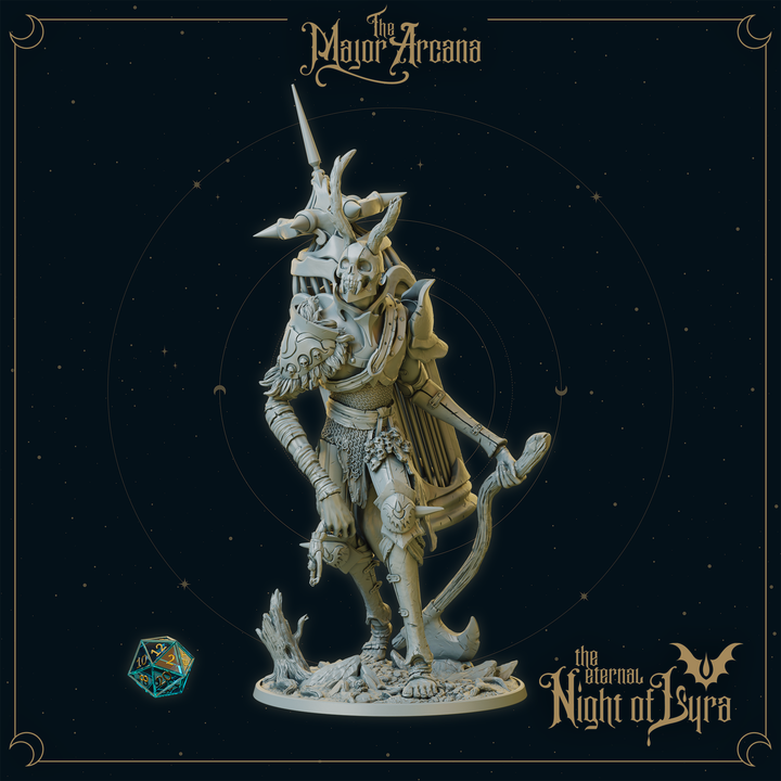 3D Printable The Cager - Undead Giant by The Major Arcana