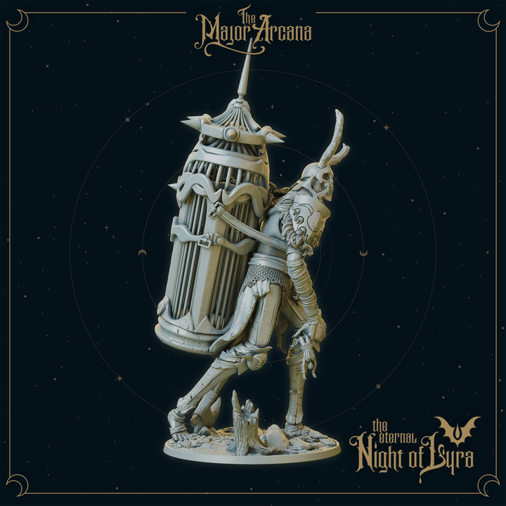 3D Printable The Cager - Undead Giant by The Major Arcana