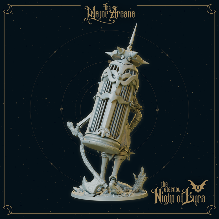 3D Printable The Cager - Undead Giant by The Major Arcana