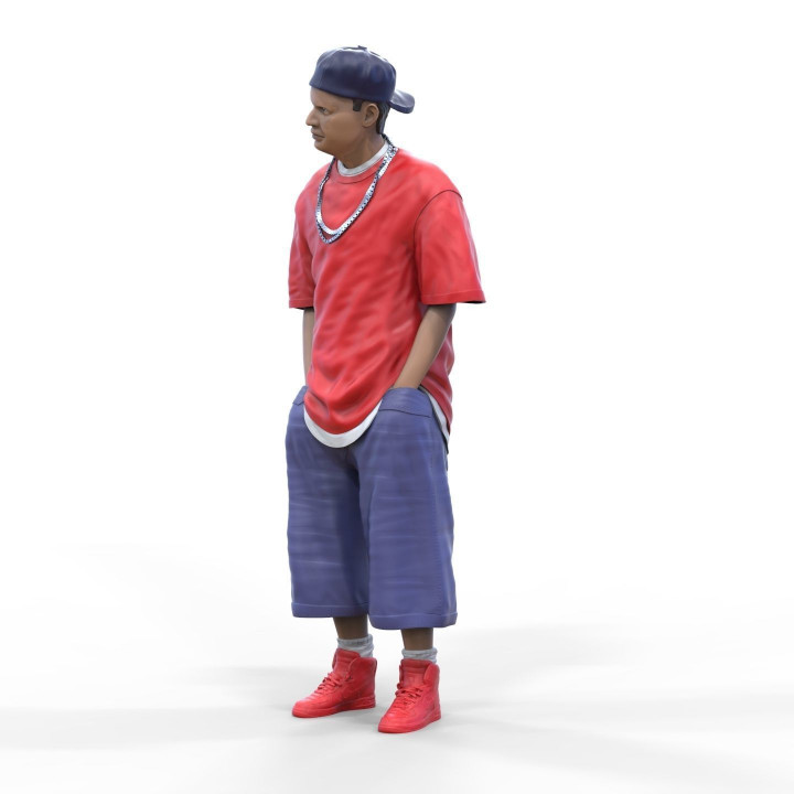 3D Printable N1 Homies or hip hop by 3DP Miniatures