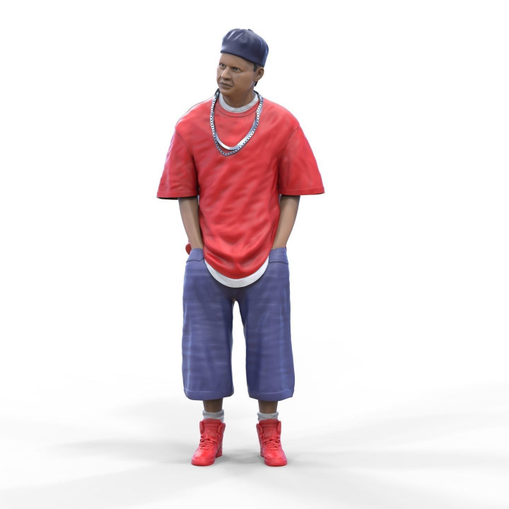 3D Printable N1 Homies or hip hop by 3DP Miniatures 3D Printable N1 Homies or hip hop by 3DP Miniatures