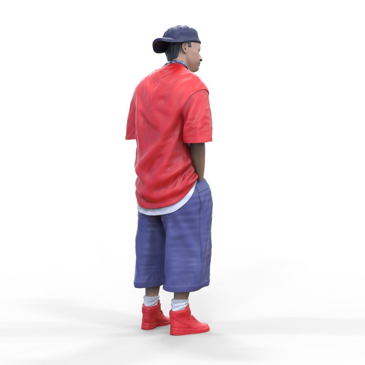 3D Printable N1 Homies or hip hop by 3DP Miniatures