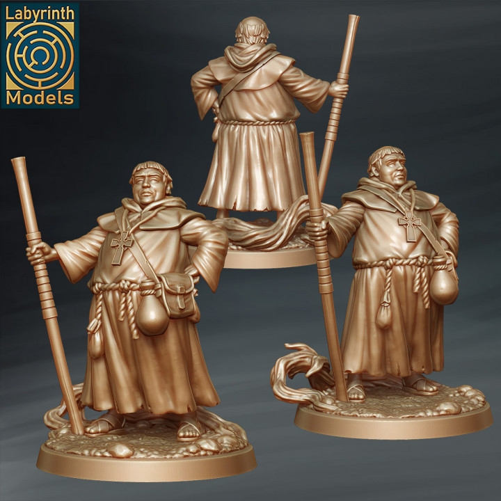 3D Printable Robin Hood & Companions - 32mm scale by Labyrinth Models