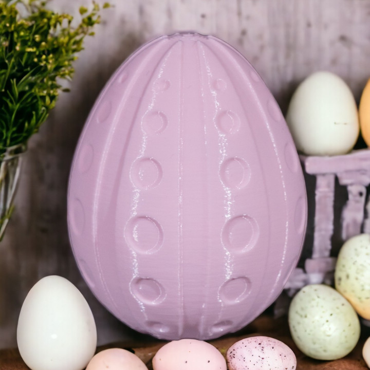 3D Printable Paint Your Own Easter Eggs by Stlflix