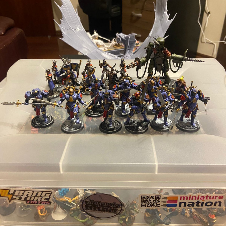 3D Print of Sacral Knights: Deliverance - Bundle by adrianoventura