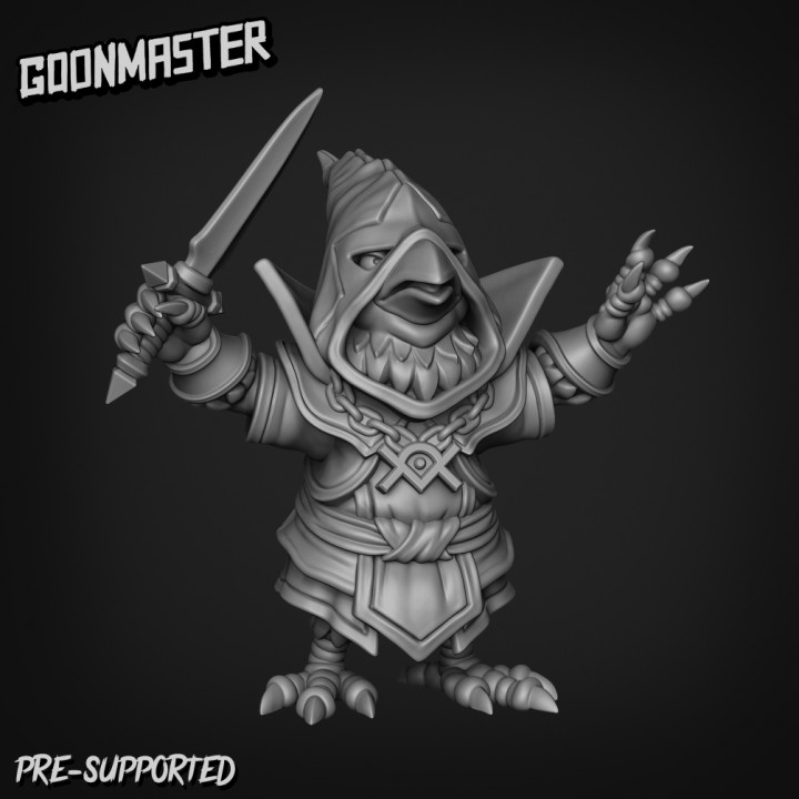 3D Printable Diorama 16 - Summoner by Goon Master