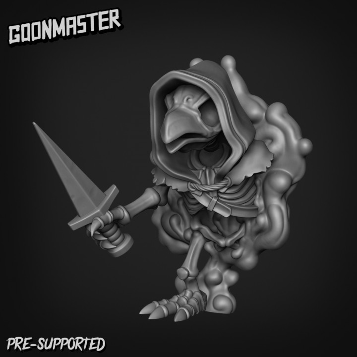 3D Printable Diorama 16 - Summoner by Goon Master