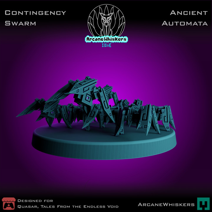 3D Printable Ancient contingency swarm by Arcane Whiskers